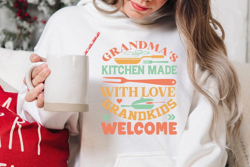Grandmas Kitchen Made With Love Grandkids Welcome - So Fontsy