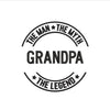 Grandpa Machine Embroidery Design, 4 sizes, Instant download - So Fontsy