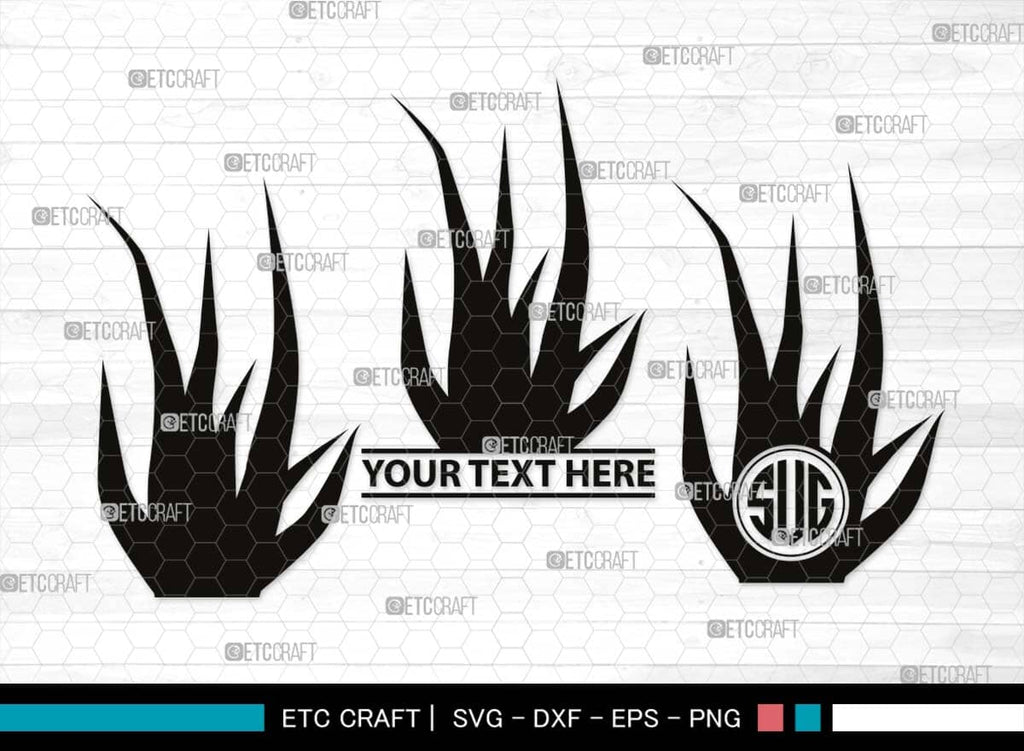 Grass Monogram, Grass Silhouette, Grass SVG, Field Svg, Wild Grass Svg ...