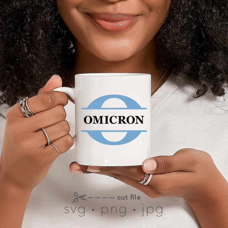 Greek letters split monogram svg, greek alphabet - So Fontsy