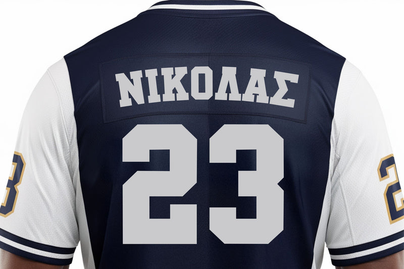 Greek Varsity Font Sport Arena SVG OTF TTF Alphabet - So Fontsy