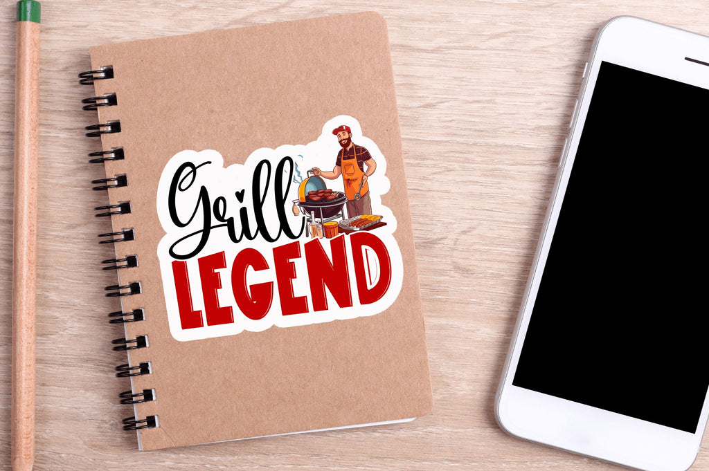 Grill legend Sticker Design - So Fontsy