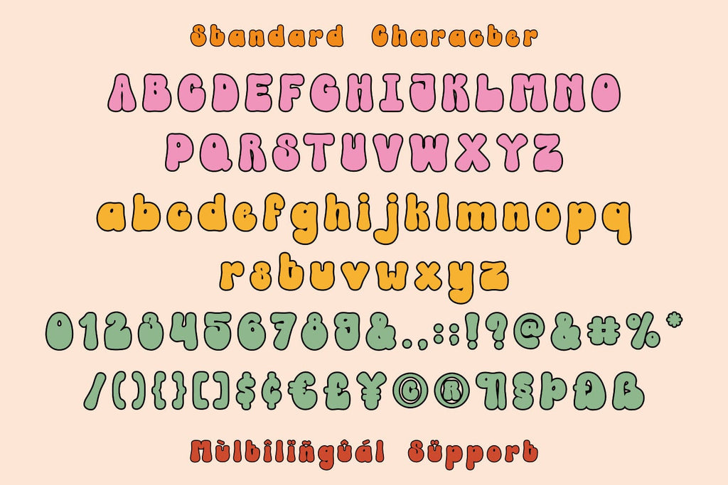 GROOVY STYLE - Retro Font - So Fontsy