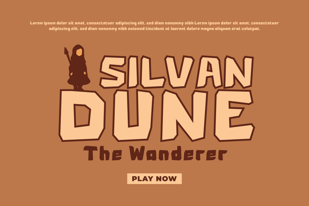 Grosac - Game Display Font - So Fontsy