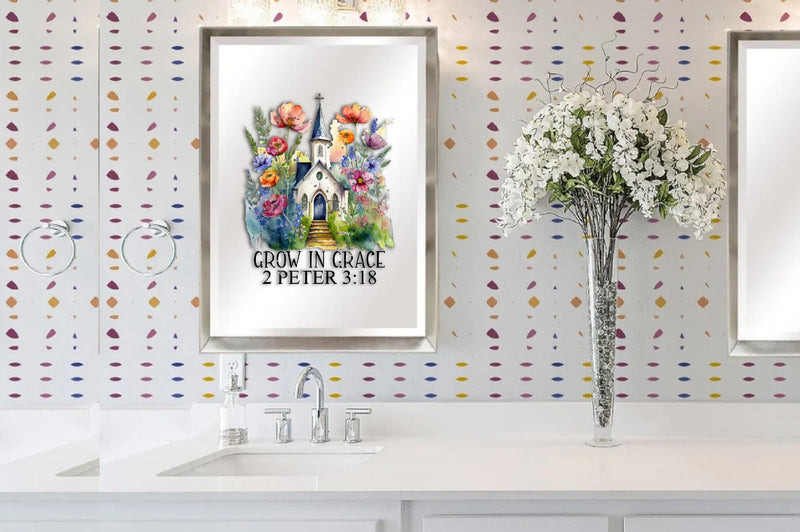 Grow in Grace 2 Peter 3:18 PNG | Christian Png | Faith Png | Jesus Png ...