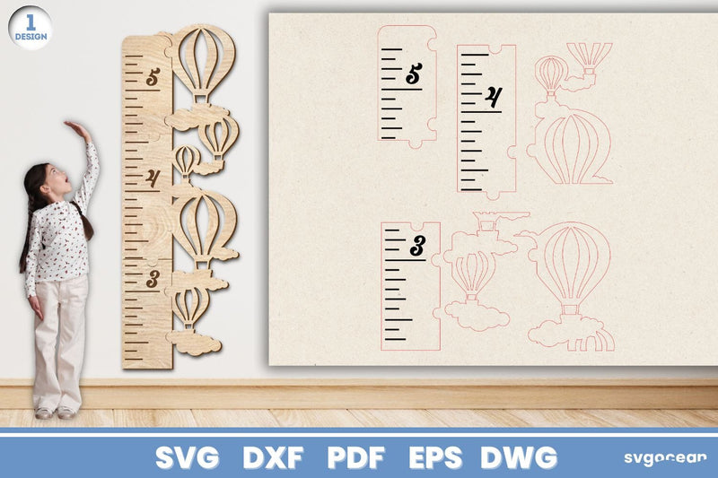Growth Chart Rulers Bundle - So Fontsy