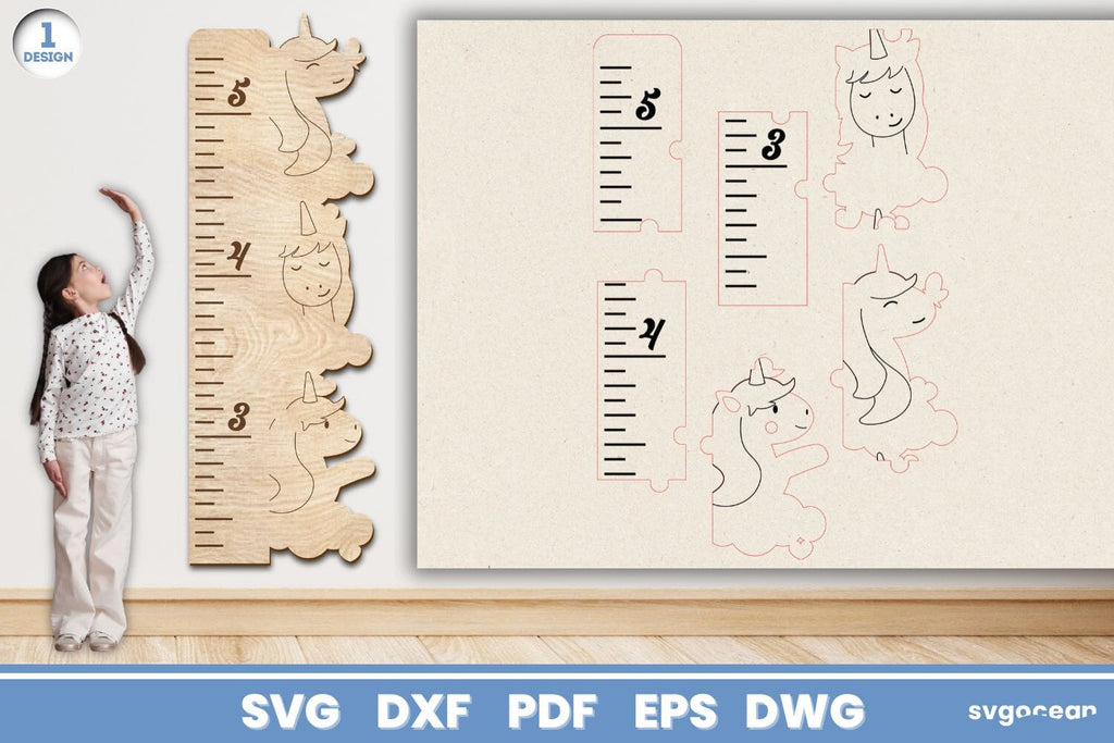 Growth Chart Rulers Bundle - So Fontsy