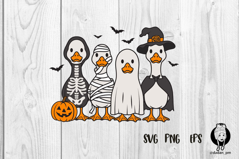 Halloween duck svg - So Fontsy