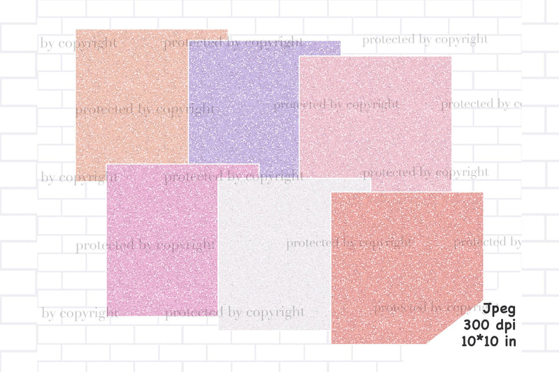 Halloween Glitter Paper | Tileable Patterns - So Fontsy