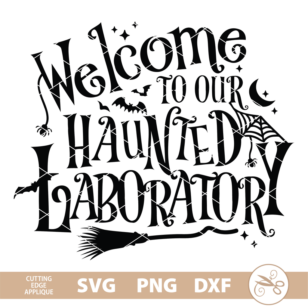 Halloween Laboratory SVG, PNG, DXF - So Fontsy