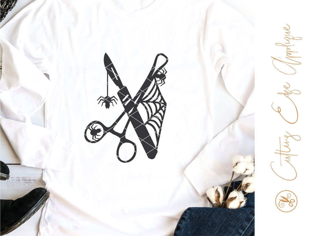 Halloween Surgical Instruments SVG PNG DXF - So Fontsy