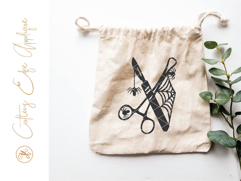 Halloween Surgical Instruments SVG PNG DXF - So Fontsy