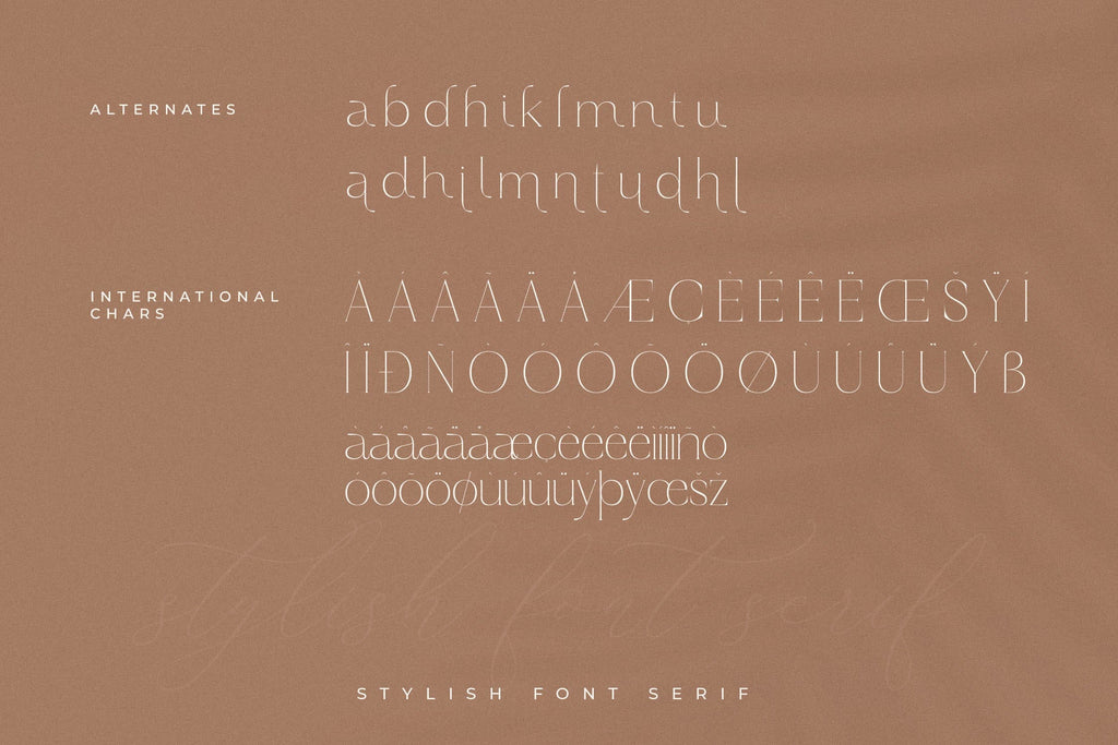 Haloyen - Stylish Font Serif - So Fontsy