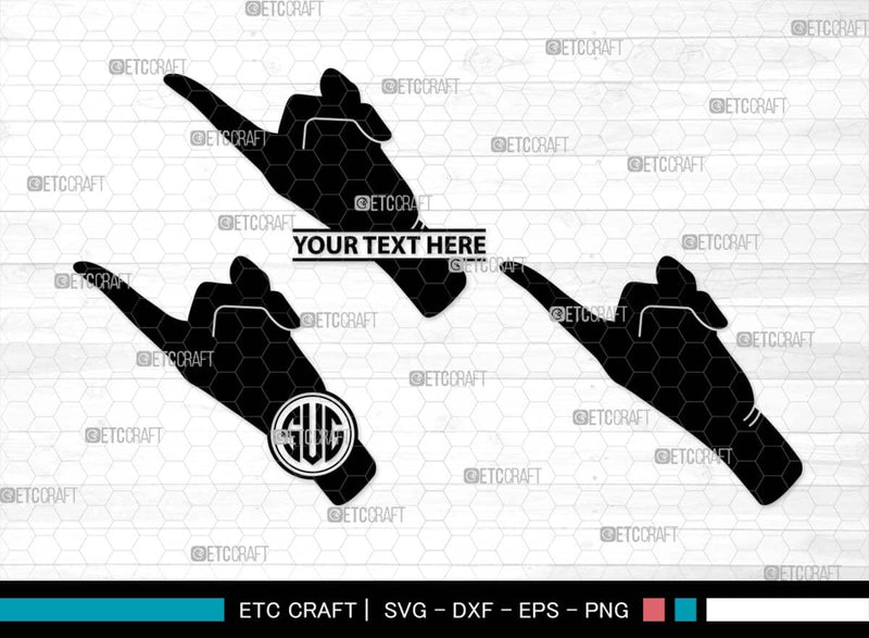 Hand Sign SVG Bundle, Hand Sign Silhouette, Ok Sign Svg, Peace Hand ...