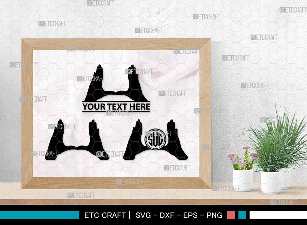 Hand Sign SVG Bundle, Hand Sign Silhouette, Ok Sign Svg, Peace Hand ...