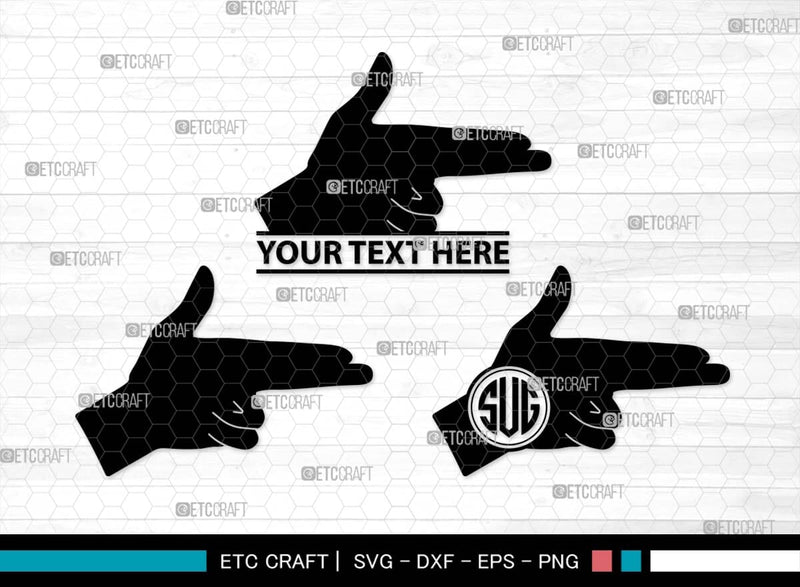 Hand Sign SVG Bundle, Hand Sign Silhouette, Ok Sign Svg, Peace Hand ...