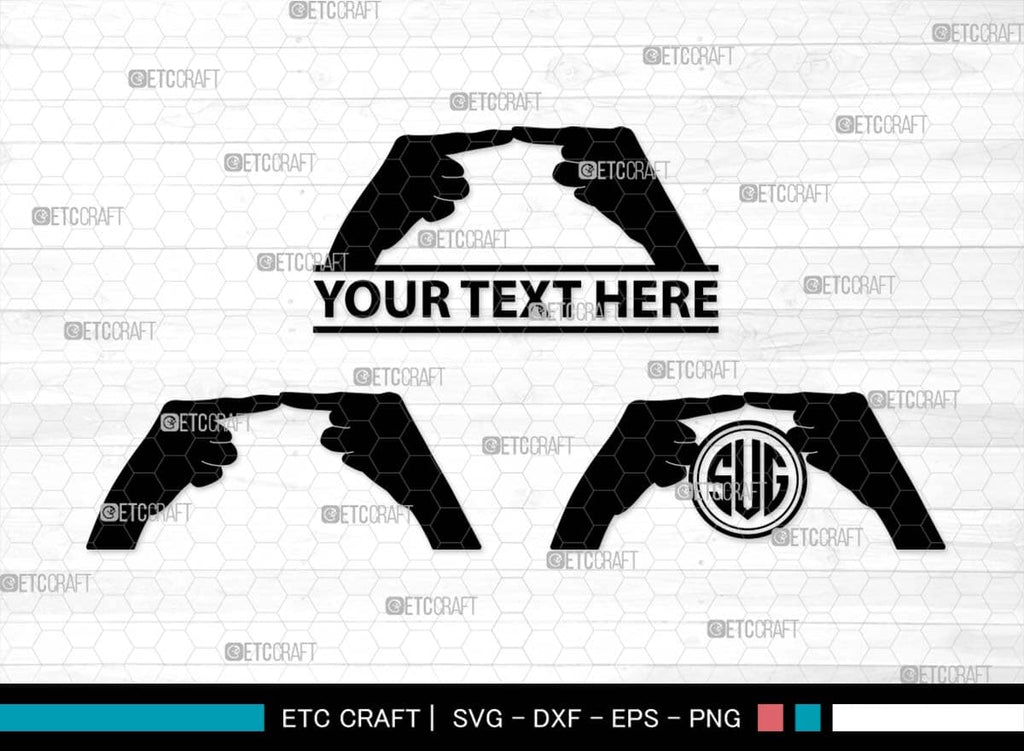 Hand Sign SVG Bundle, Hand Sign Silhouette, Ok Sign Svg, Peace Hand ...