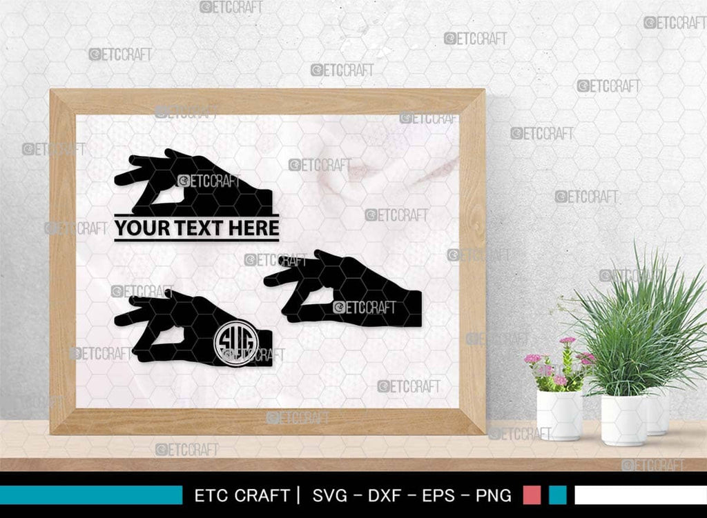 Hand Sign SVG Bundle, Hand Sign Silhouette, Ok Sign Svg, Peace Hand ...