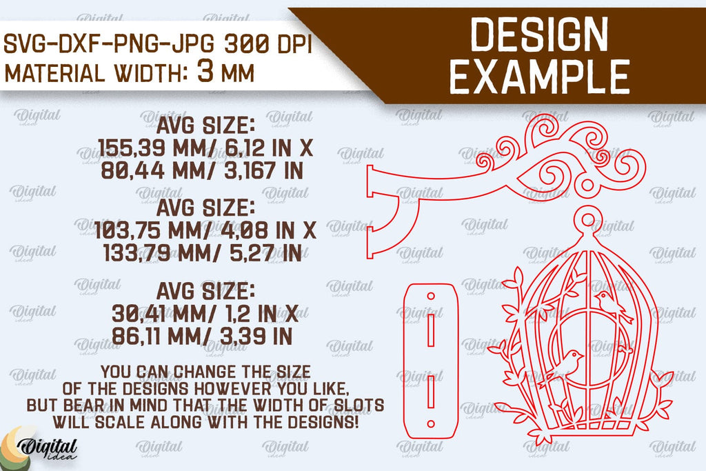 Hanging Decorative Sign SVG. Signboard Laser Cut - So Fontsy