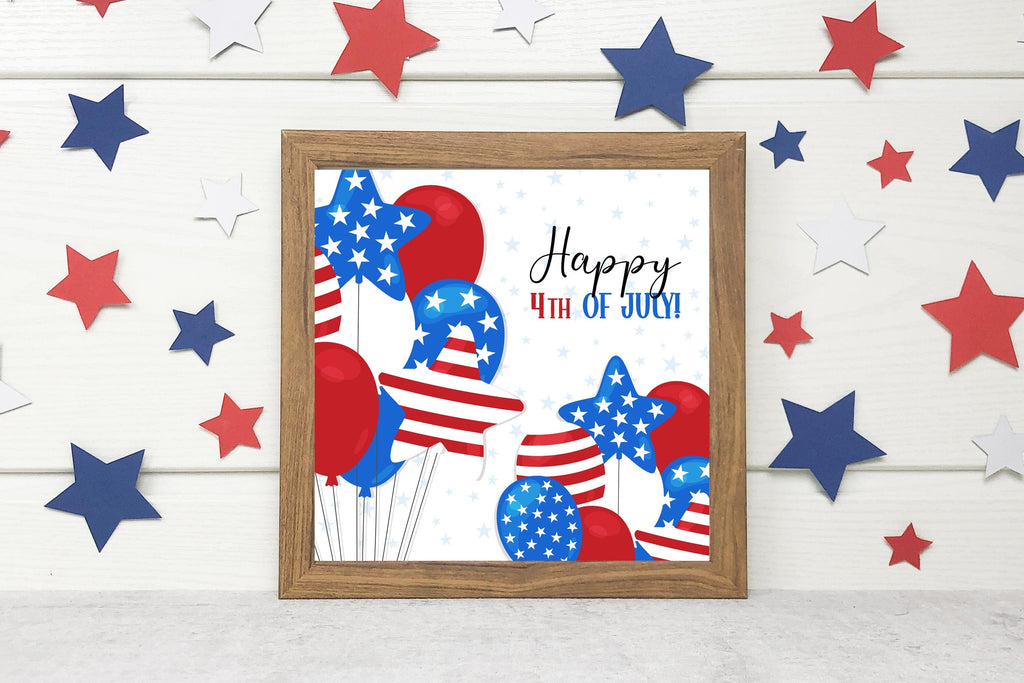 Happy 4th of July Greeting Cards | USA Independence Day | Printable ...