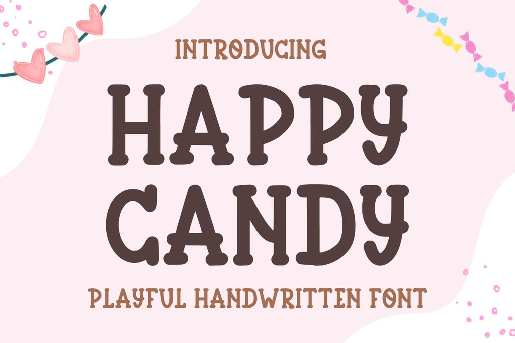 Happy Candy - Cute Slab Serif - So Fontsy
