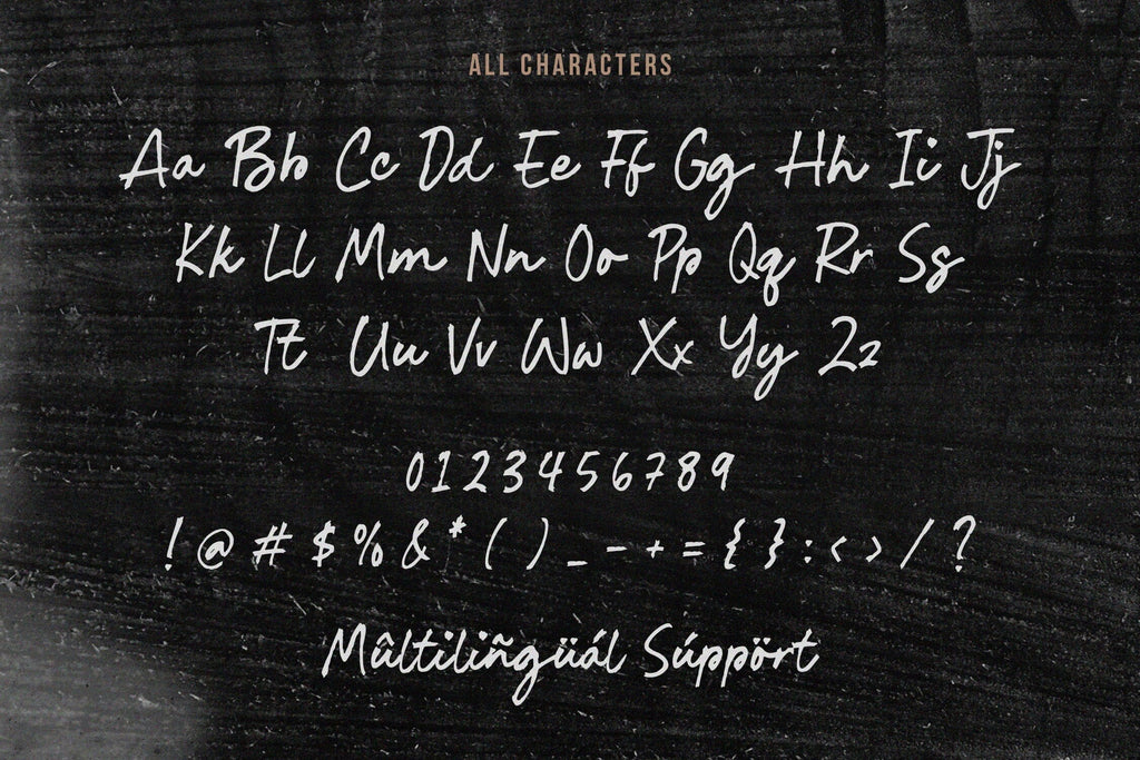 Harvey Jackson - Rough Handbrushed Font - So Fontsy