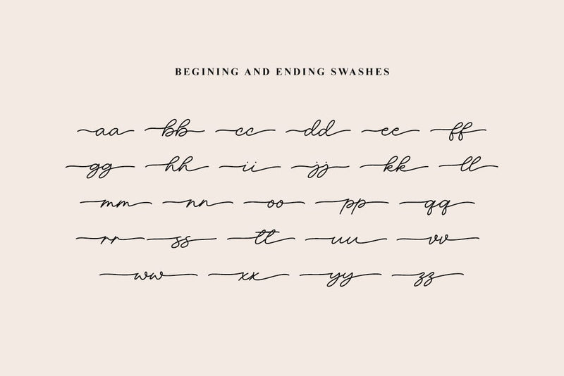 Hayward Handwritten Font With Tails - So Fontsy