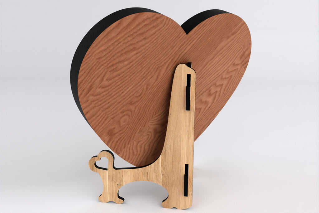 Heart Stands Valentine's Day Decoration, Laser Cut Files, Wood Cut ...