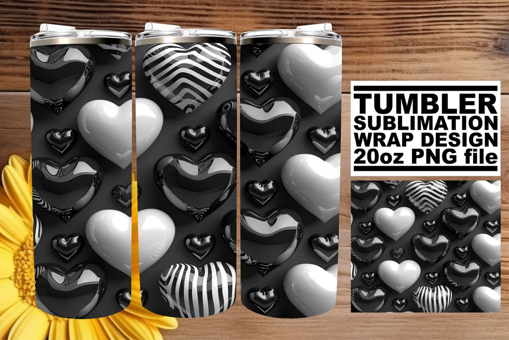 Heart-themed Sublimation - So Fontsy