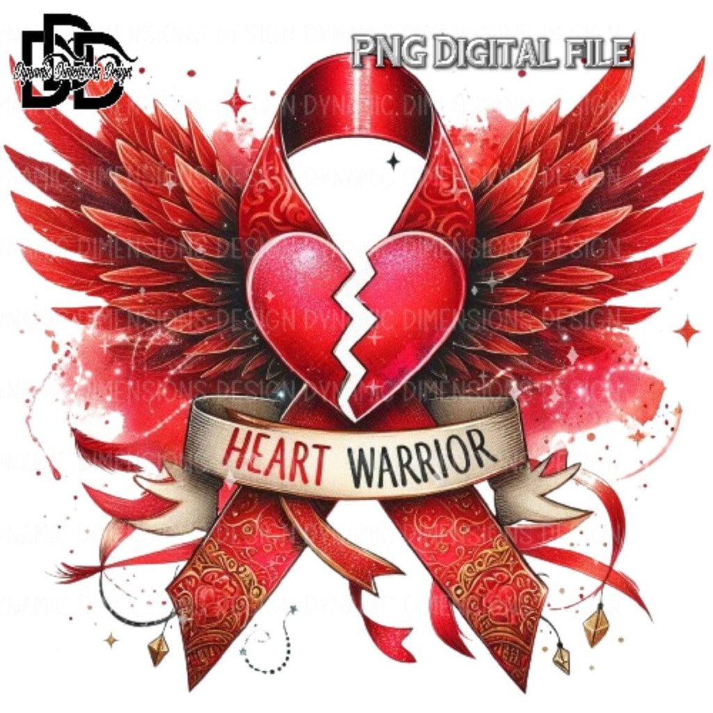 Heart Warrior Heart Health Awareness - So Fontsy