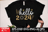 Hello 2024 SVG Cut File ,New Year Sublimation, Happy New Year SVG Design,New Year Sublimation ...