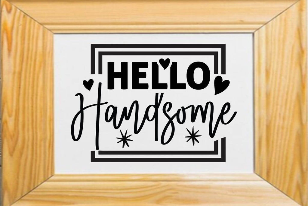 Hello handsome-01 - So Fontsy