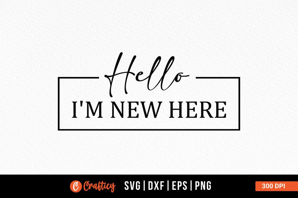 Hello im new here SVG Design - So Fontsy