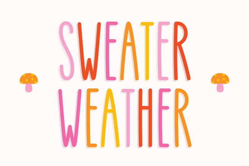 Hello September Font Duo - So Fontsy