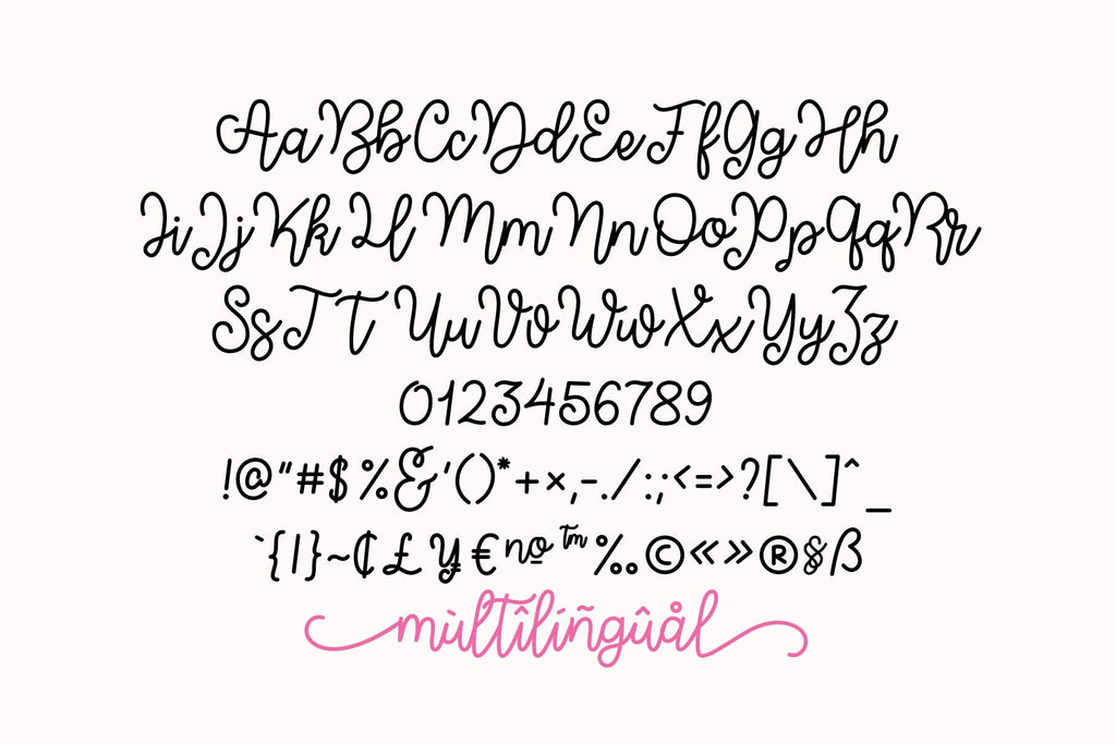 Hello September Font Duo - So Fontsy