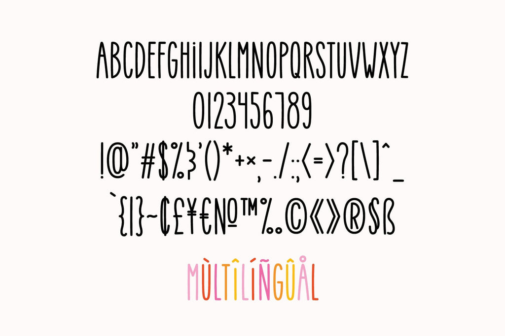 Hello September Font Duo - So Fontsy