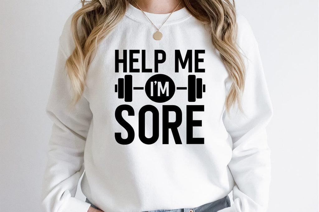 Help me i am sore SVG Design - So Fontsy