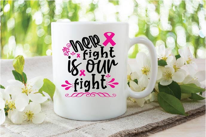 her fight is our fight svg design, t shirt bundle - So Fontsy