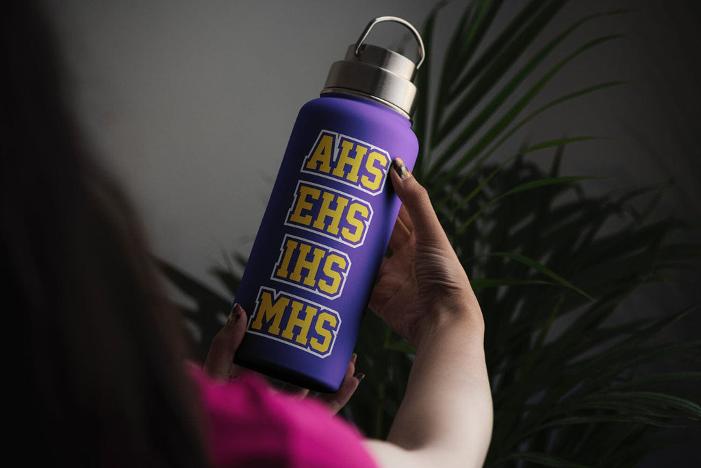 High School Initials SVG Set - So Fontsy