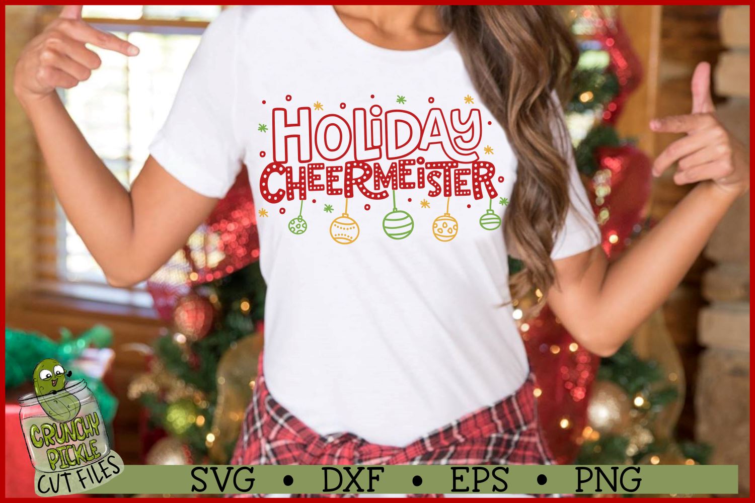 Holiday Cheermeister Christmas SVG Cut File - So Fontsy