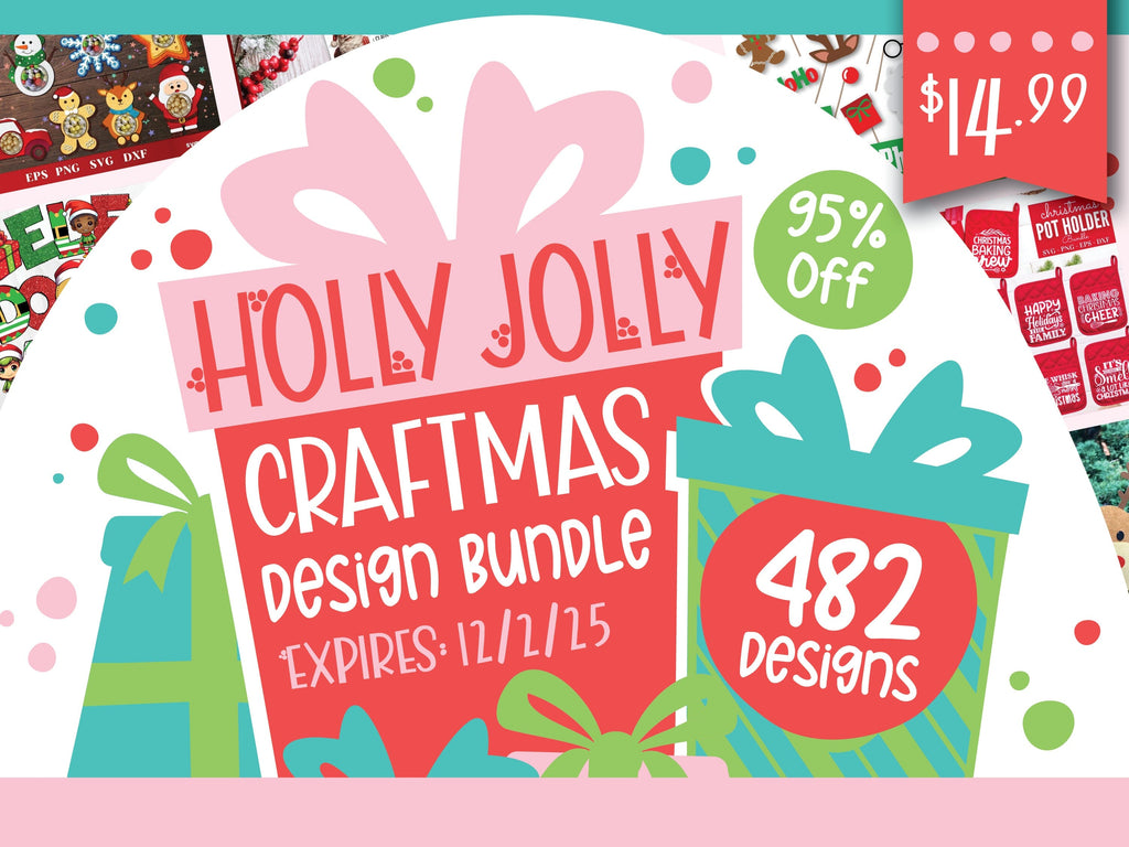 Holly Jolly Craftmas Design Bundle - So Fontsy