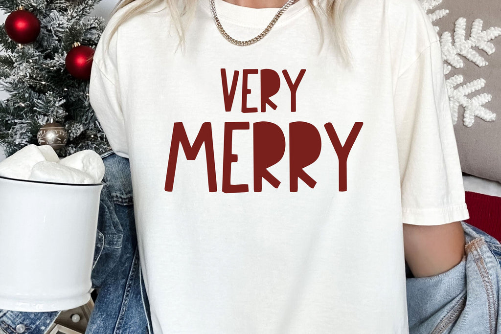 Holly & Jolly - A Fun Handwritten Font - So Fontsy