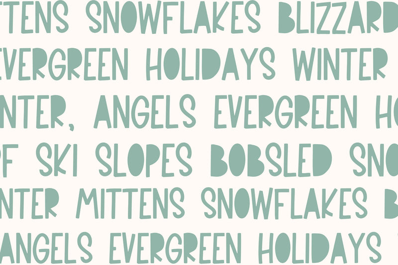Holly & Jolly - A Fun Handwritten Font - So Fontsy
