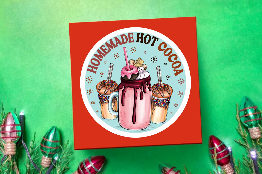 Homemade hot Sticker Design - So Fontsy