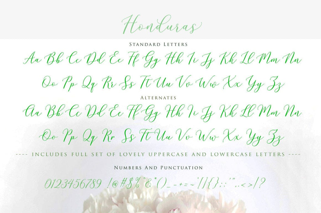 Honduras Script - So Fontsy