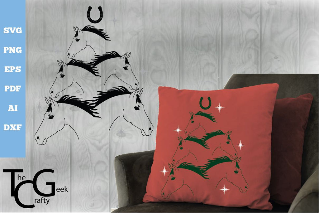 Horse Tree SVG - So Fontsy