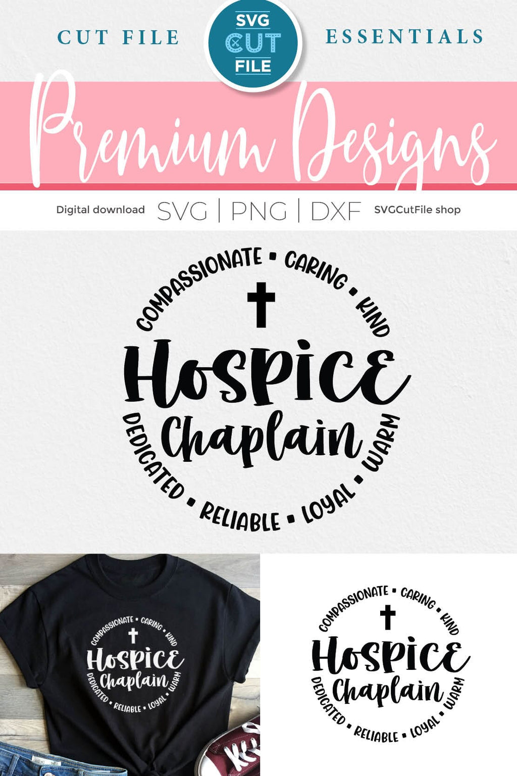 Hospice chaplain svg, chaplain svg, spiritual religious svg - So Fontsy