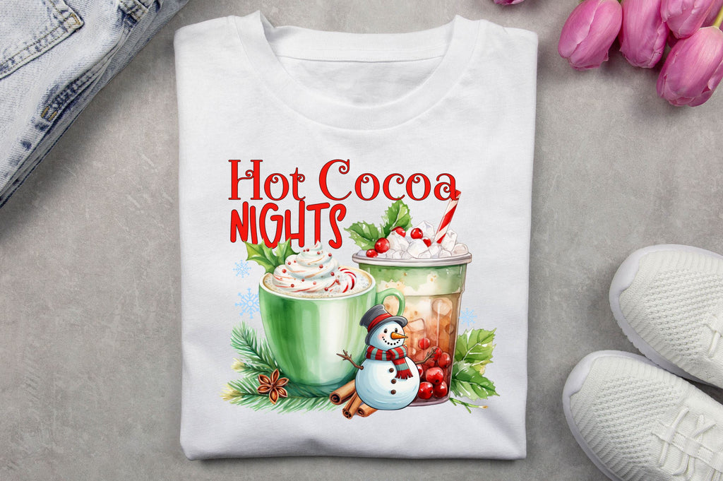Hot Cocoa Nights PNG Design - So Fontsy