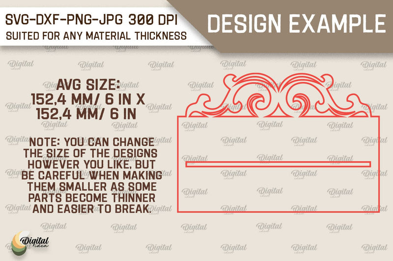 House Number Plaque Laser Cut. House Sign SVG - So Fontsy