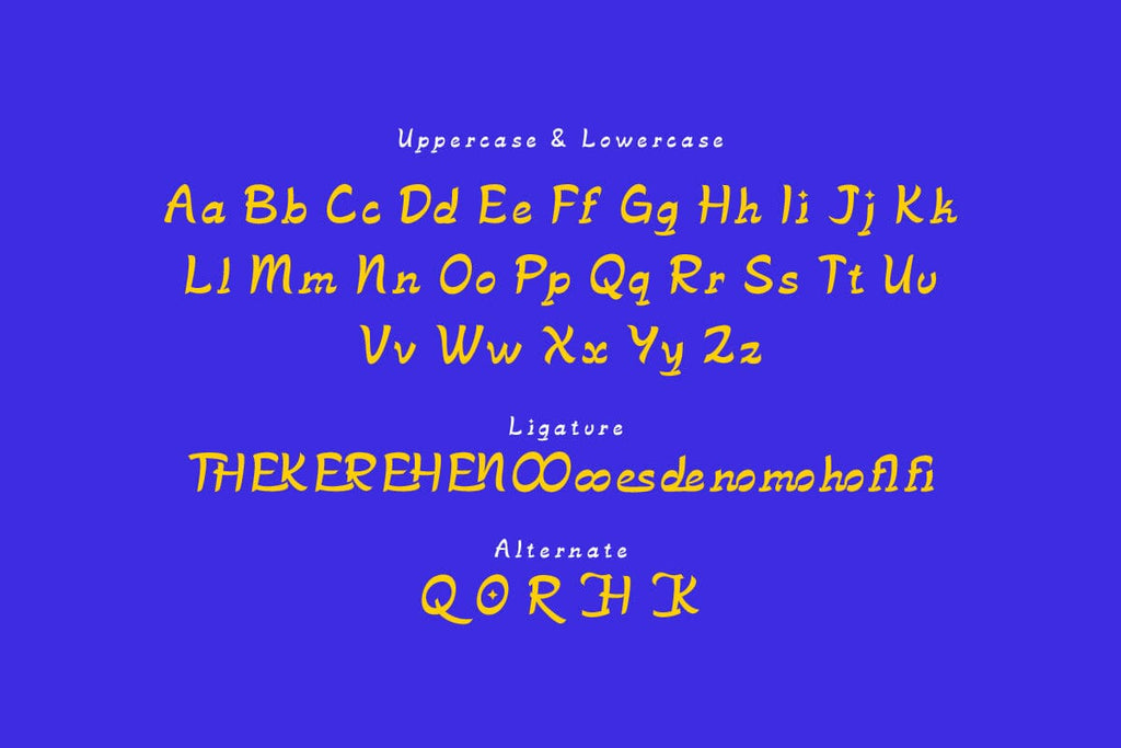 Hunosai - Display Font - So Fontsy